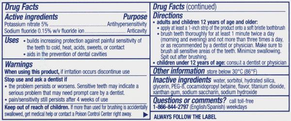 Sensodyne ProNamel Alpine Breeze Gentle Whitening Toothpaste | Hy-Vee ...